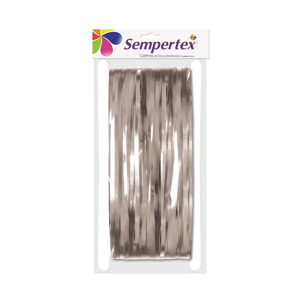 CORTINA DECORATIVA METALICA PLATA| DECORACIÓN FIESTA | SEMPERTEX– Sempertex