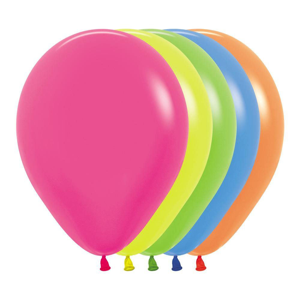 GLOBO LATEX REDONDO NEON SURTIDO | LÁTEX | SEMPERTEX– Sempertex