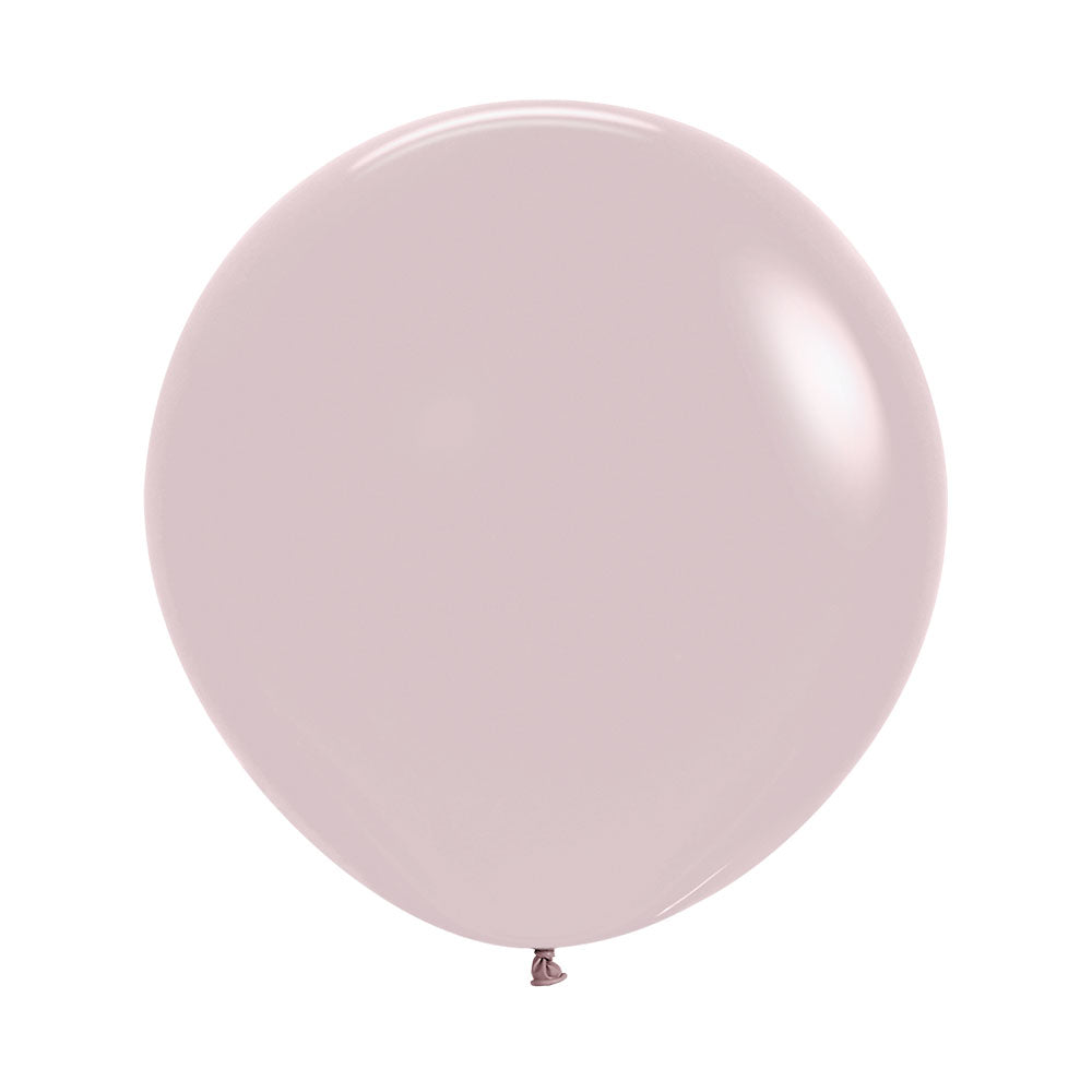GLOBO LATEX REDONDO PASTEL DUSK ROSA | LÁTEX | SEMPERTEX– Sempertex