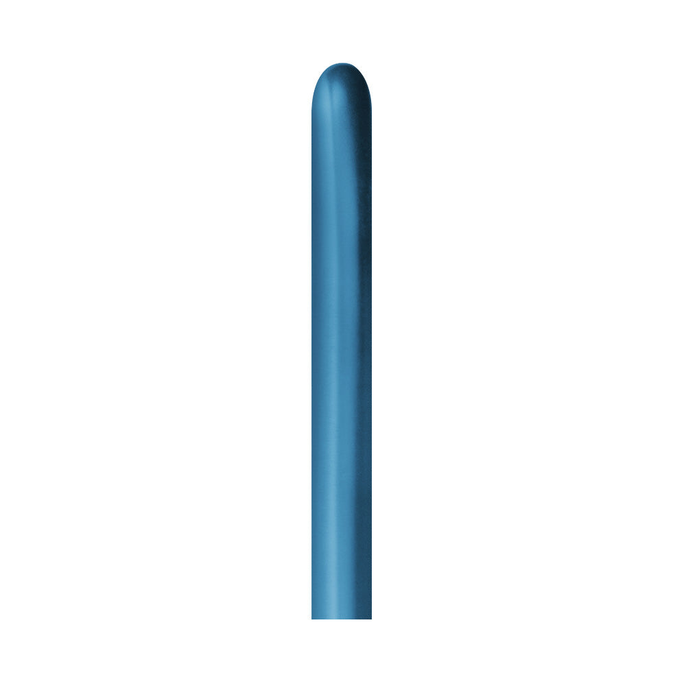 LATEX PARTY BALLOON BLUE REFLEX TUBE | SEMPERTEX COLOMBIA– Sempertex