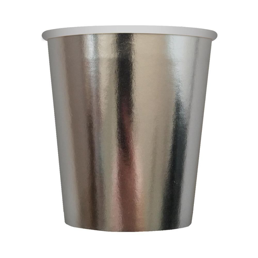 MATTE SILVER DISPOSABLE CUP | PARTY DISPOSABLES | SEMPERTEX– Sempertex